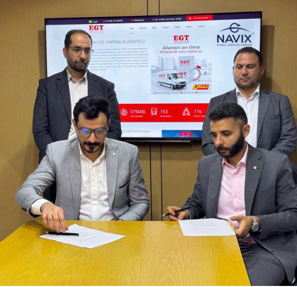 EGT & Navix Logistics Partnership: Transforming Shipping